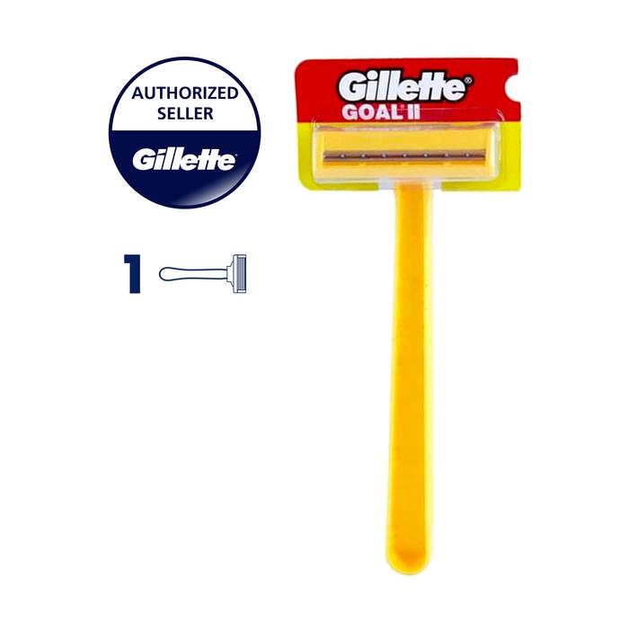 Promo Gillette Alat Cukur Goal II Disposable Hangcard isi 1 - Jakarta ...