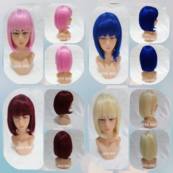 WIG WARNA /WIG COSPLAY /WIG RAMBUT /RAMBUT PALSU WANITA /WIG - Shop ...