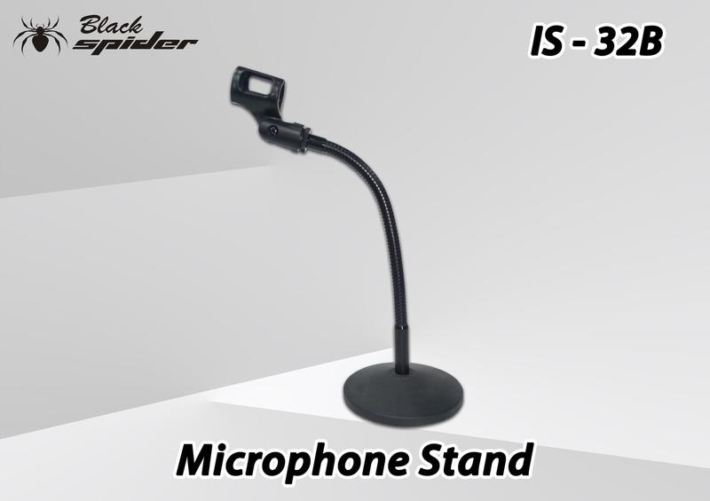 Stand Mic Meja Black Spider IS - 32B Full Besi Baru - Shop | Tokopedia