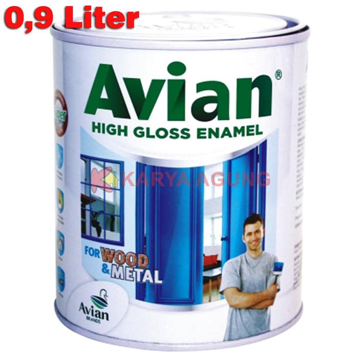 Jual AVIAN Cat Kayu dan Besi High Gloss Enamel Synthetic Paint 1 KG ...
