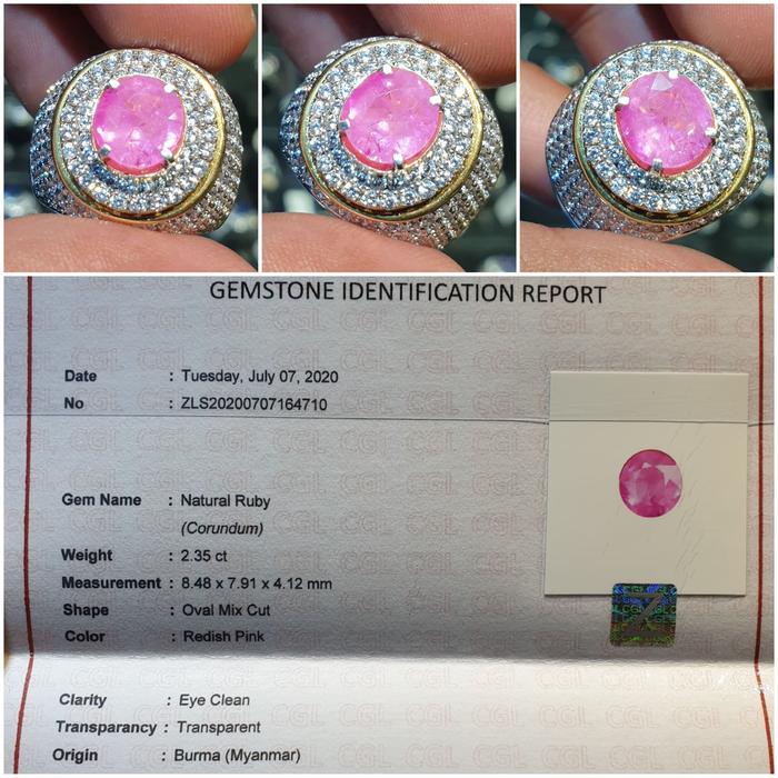 bahan batu ruby burma