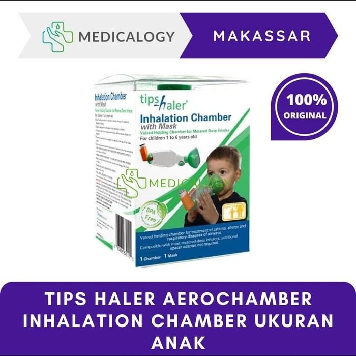 Jual Tips Haler Aerochamber Inhalation Chamber Ukuran Anak - Kota ...