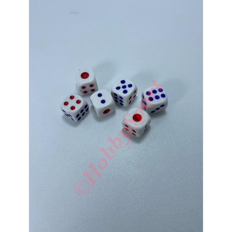 Dadu Dice Gading Import PVC Board Game 1,2cm 12mm Plastik Murah - Shop ...