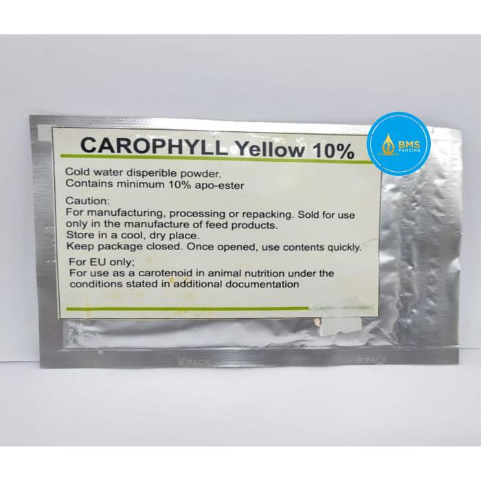 Jual Carophyll Yellow Obat Meningkatkan Warna Kuning Ikan Louhan Diskus ...