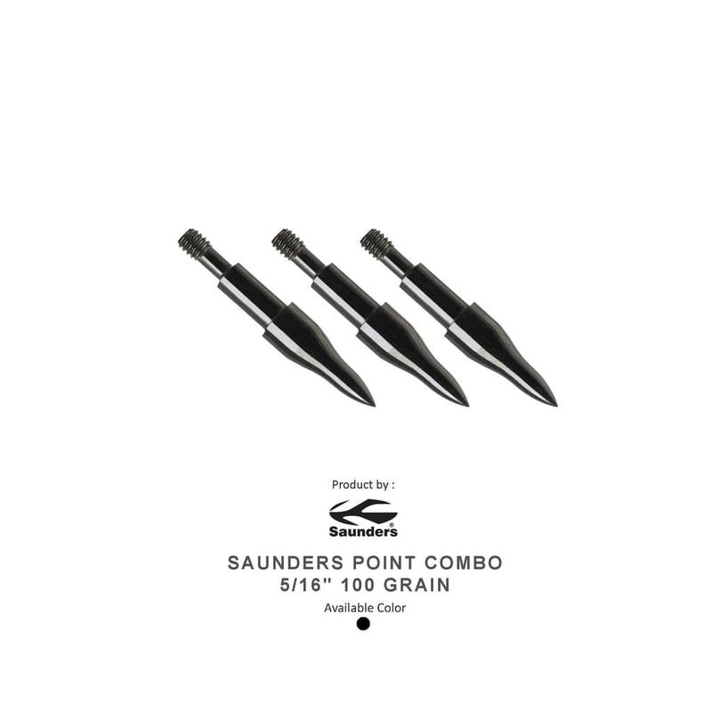 SAUNDERS POINT COMBO 5/16" 100 GRAIN - Shop | Tokopedia