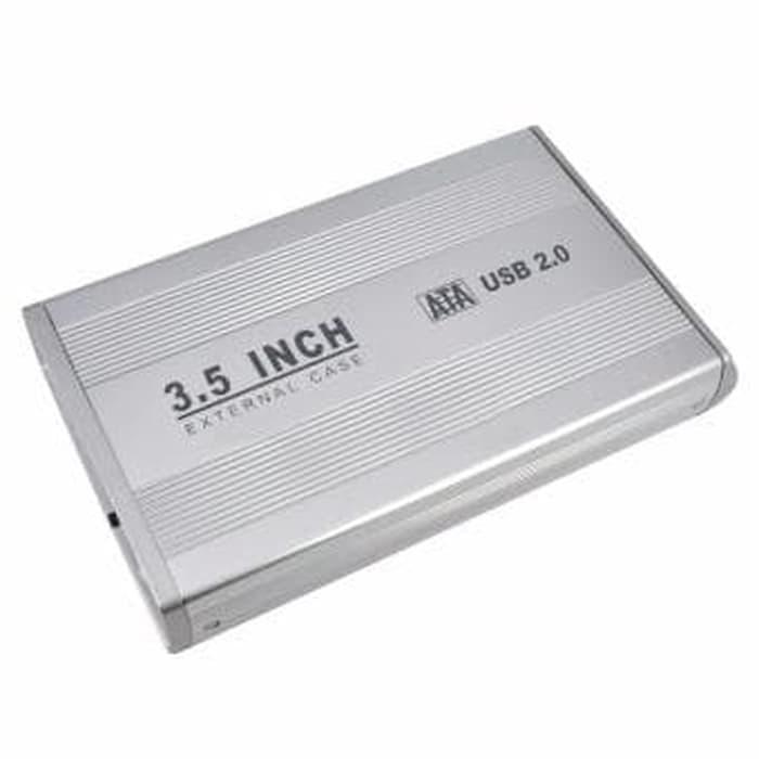 Casing Hardisk External 3.5" SATA USB 2.0 HDD Case HDD Enclosure PC ...