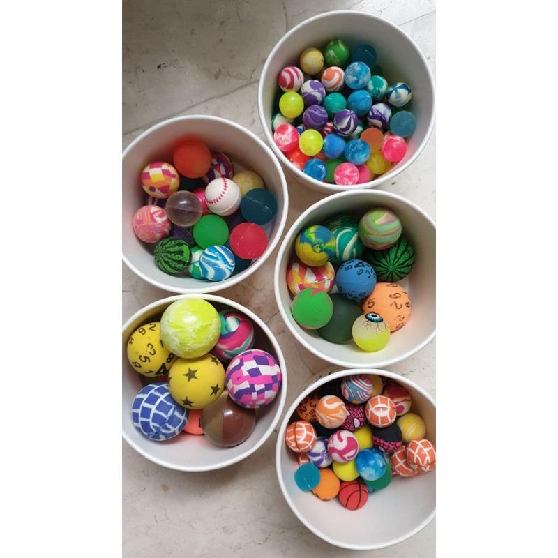 Bola Bekel SATUAN Berbagai Ukuran Bouncing Ball - Shop | Tokopedia