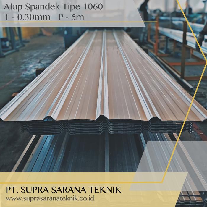 Jual Atap Spandek 0.30 mm x 5 mtr Zincalum Galvalum SUPRADEK SNI Tipe ...