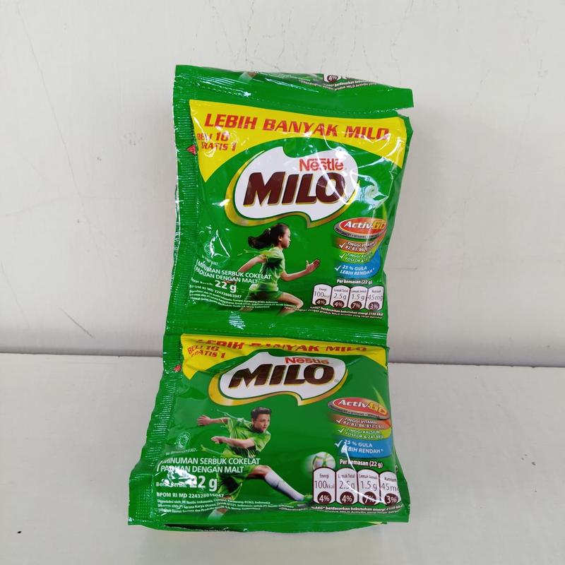 Milo Minuman Serbuk Coklat 22 gram Renceng - Shop | Tokopedia