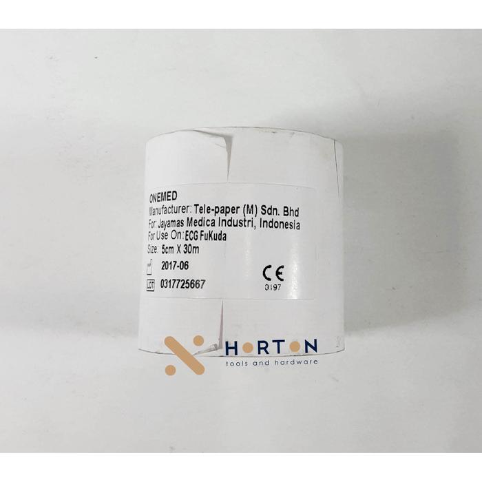 Jual Kertas EKG / ECG Defibrilator 50 mm x 30 M / Onemed - Kota ...