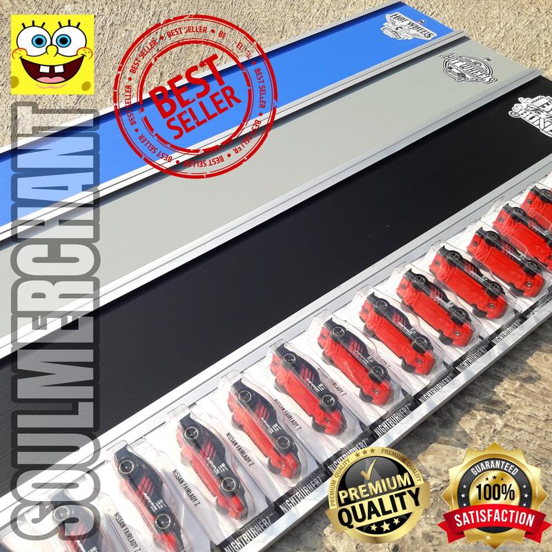RAK DISPLAY GANTUNG HOTWHEELS MATCHBOX PANJANG 75 CM - Shop | Tokopedia