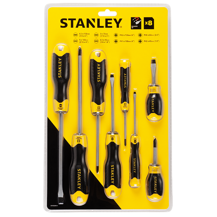 Jual OBENG STANLEY STMT66673 CUSHION GRIP SCREW DRIVER SET 8PCS ...