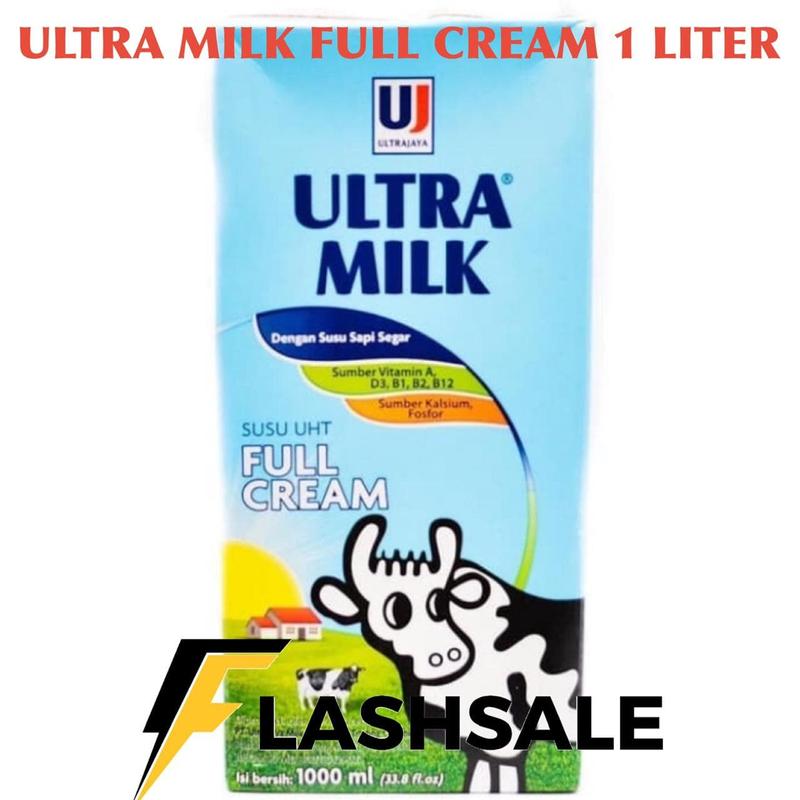 susu ultra full cream 1 liter uht PAK - Shop | Tokopedia