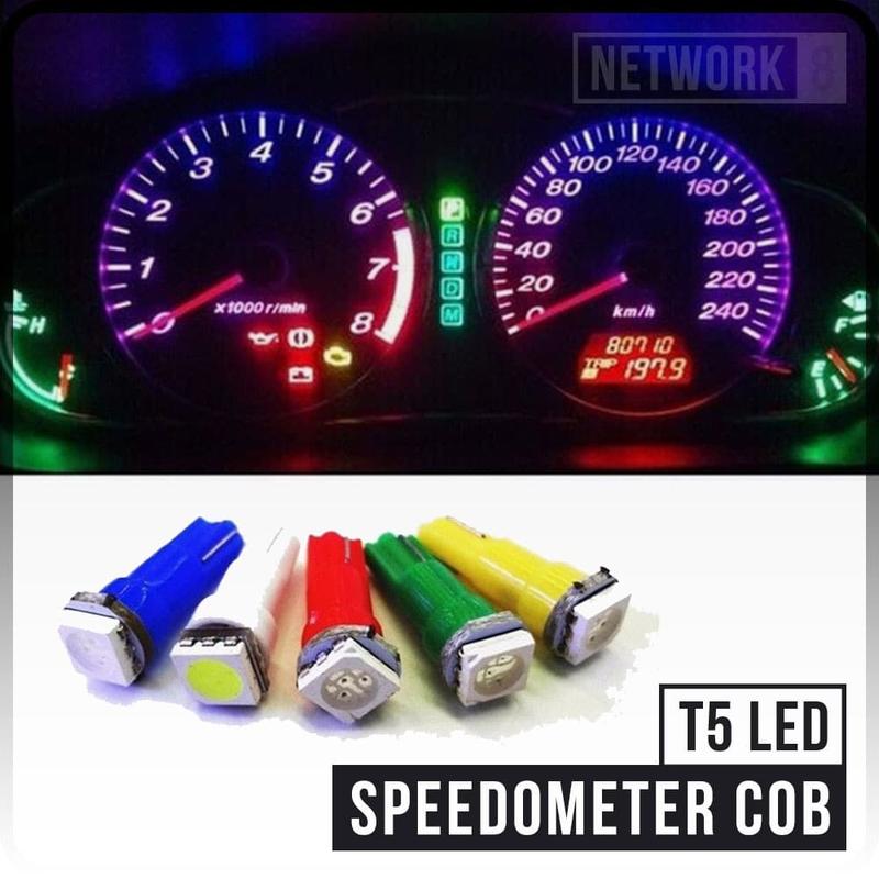 LAMPU LED T5 INDIKATOR DASHBOARD SPEEDOMETER METER COB - Shop | Tokopedia