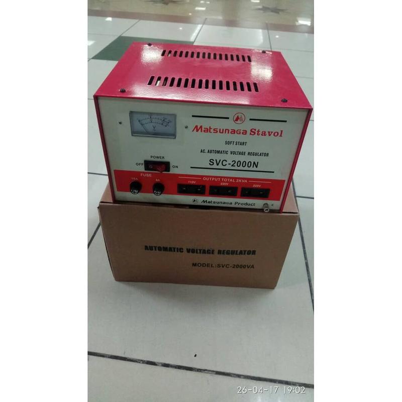 stabilizer Matsunaga stavol 2000w svc 2000N 2000watt - Shop | Tokopedia