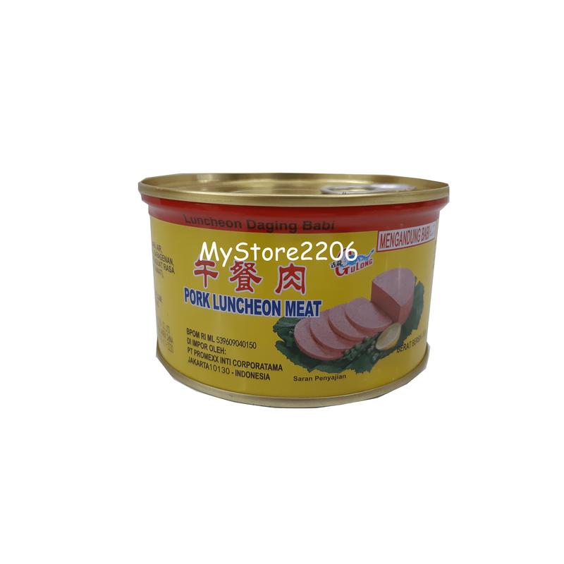 Daging HAM Gulong / Pork Luncheon Meat / Daging Babi Kaleng Gulong ...