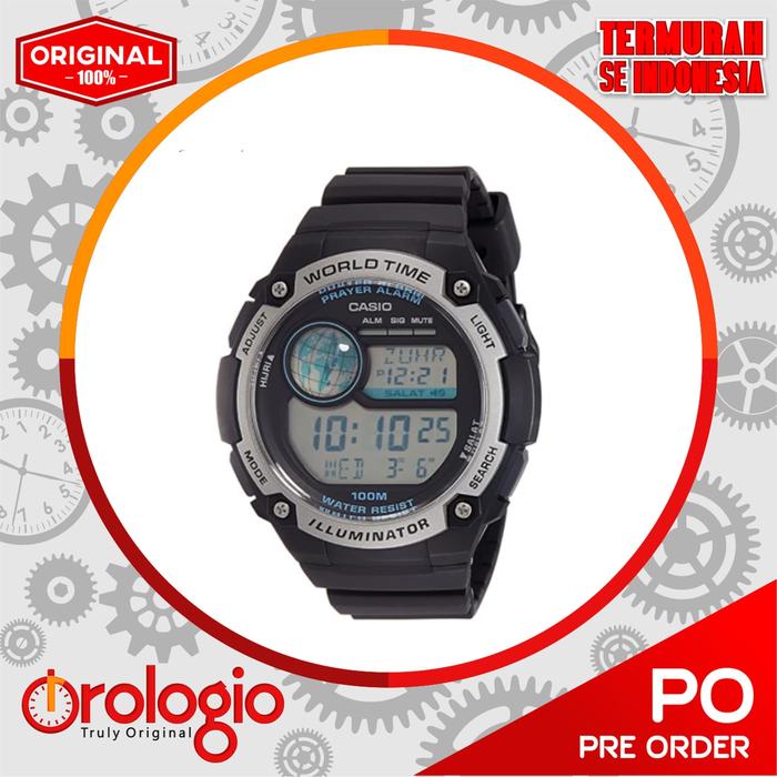 Jual Jam Tangan Casio CPA-100-1A Casio Youth Digital Grey Casual Quartz ...