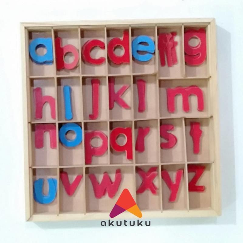 Montessori Moveable Alphabet - Mainan edukasi - Shop | Tokopedia