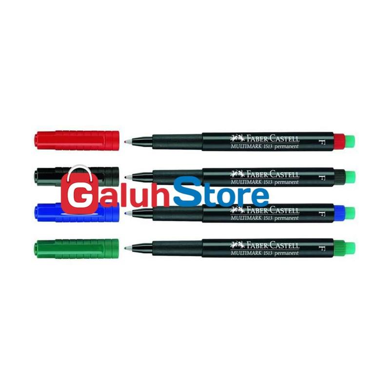 Faber Castell Multimark Permanent Marker 1513 Fine - Shop | Tokopedia