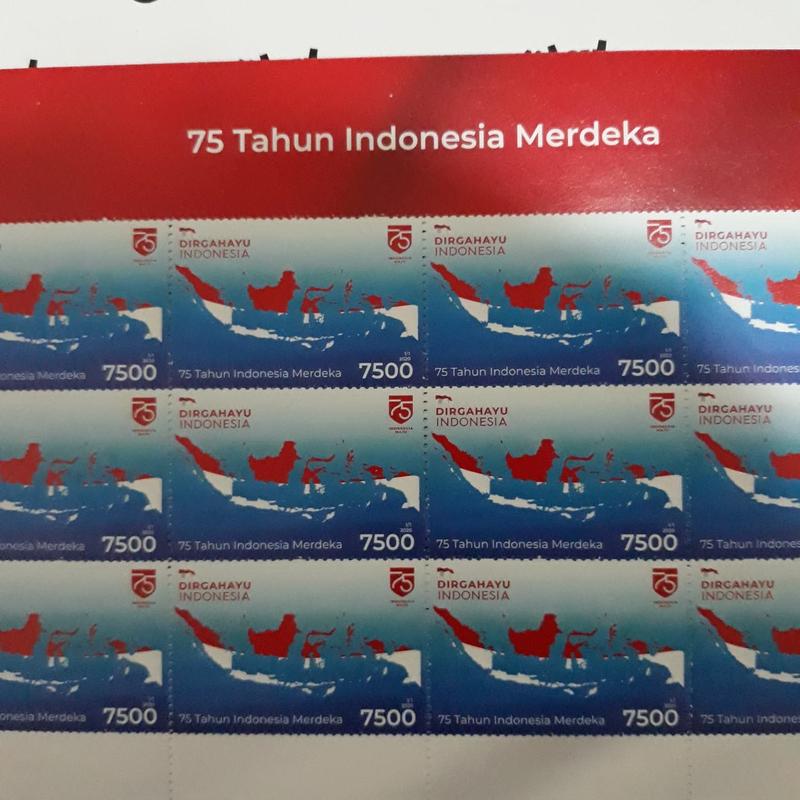 Perangko 75 Tahun Indonesia Merdeka - Shop | Tokopedia