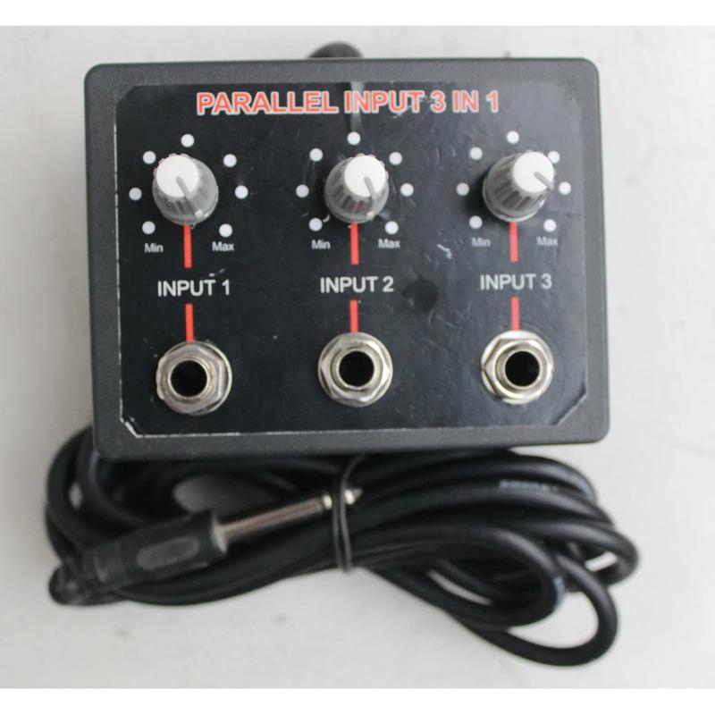 Paralel input mic 3 in 1 Amplifier Mixer - Shop | Tokopedia