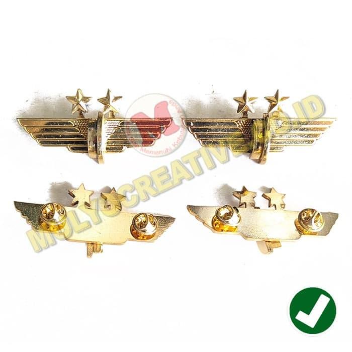 Jual Wing Masinis Tingkat Madya Jabatan Masinis Lencana Masinis Bintang ...