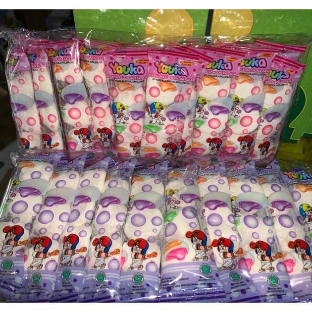 Youka Marshmallow bulat isi 20 sachet - Shop | Tokopedia