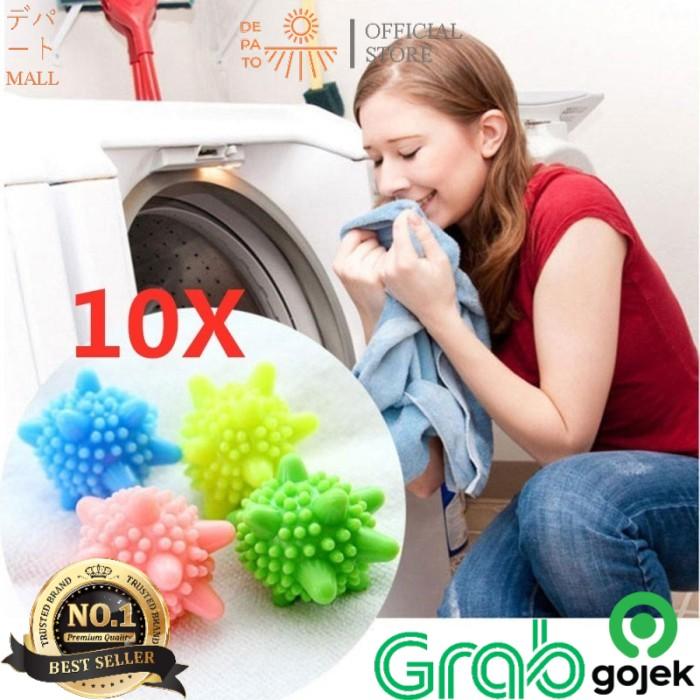 DP Magic Laundry Ball / Laundry Washing Ball 10pcs - Shop | Tokopedia